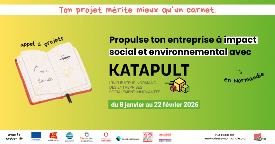 Appel à projets Katapult 2026 - Adress Normandie